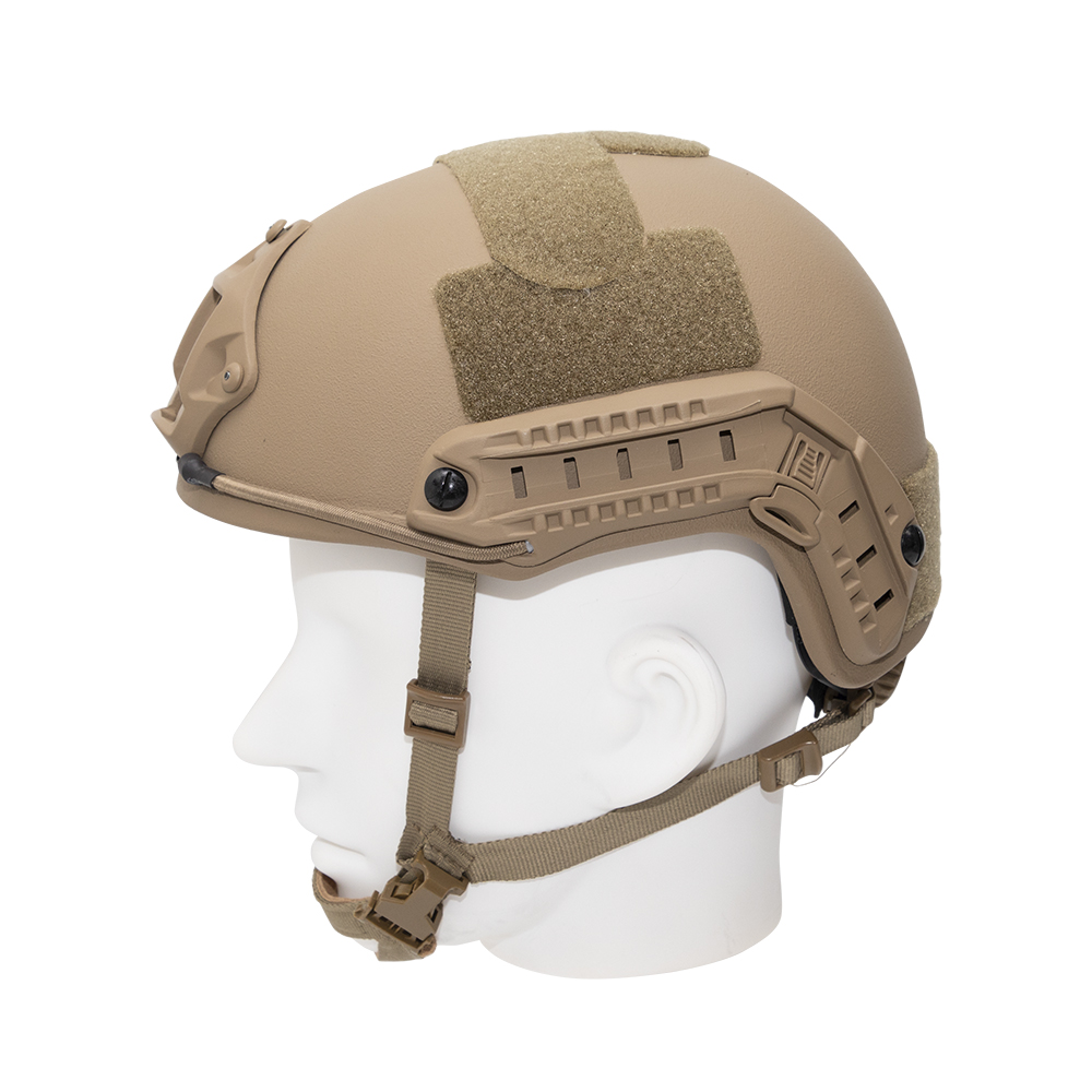 How are tactical helmets made?