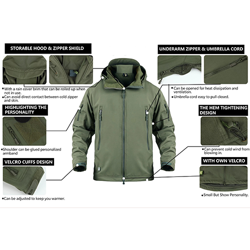 Army Green Military Jacket Supplier With Low Price